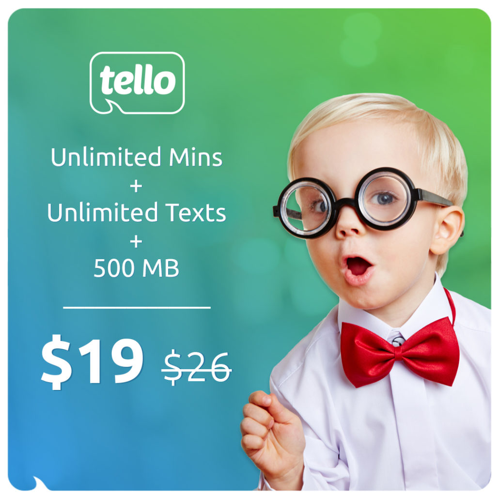 Tello offer massive price drops phone plans US wireless carrier